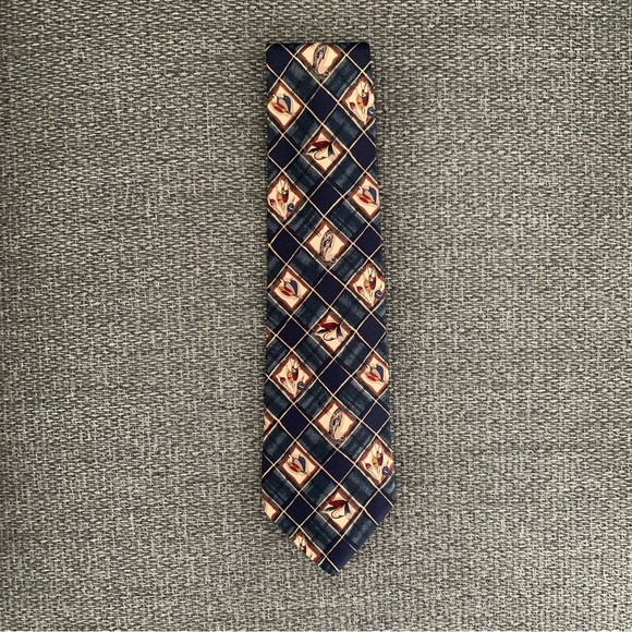 Ralph Lauren | Accessories | Vtg Chaps Ralph Lauren Silk Fishing Tie ...